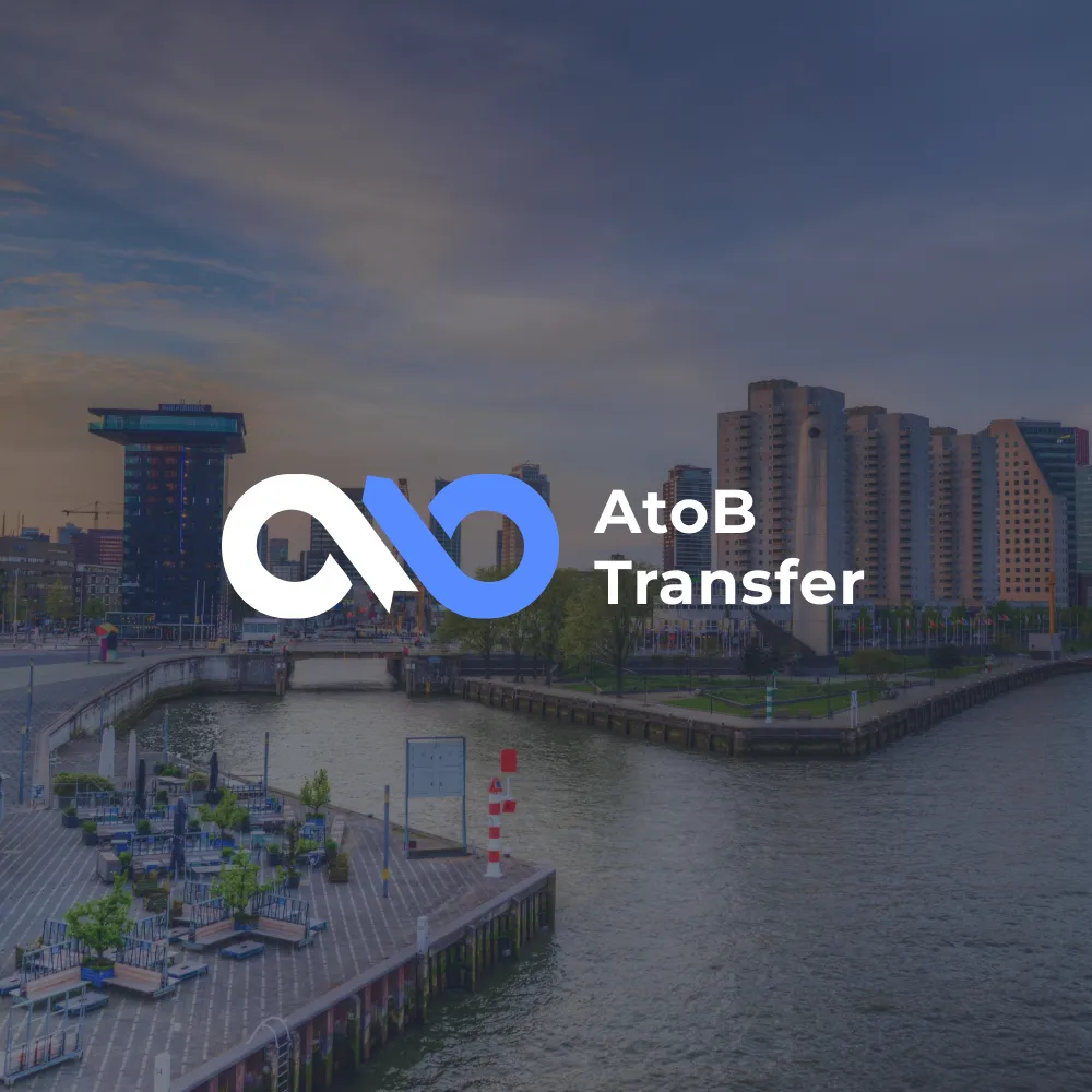 Taxi de Rotterdam à Aéroport d'Amsterdam-Schiphol | AtoB Transfer