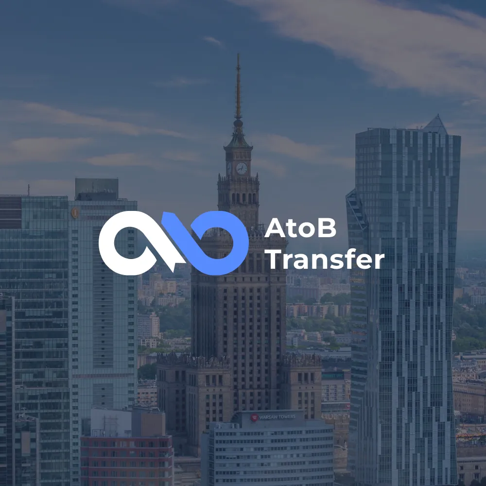 Таксі та Трансфери з Аеропорту Польщі Варшава-Модлін | AtoB Transfer